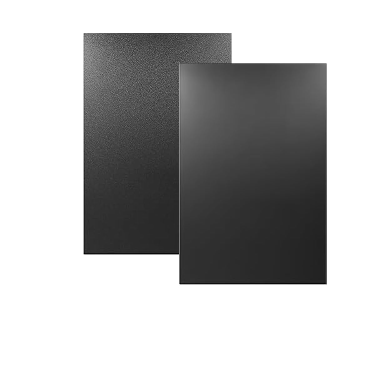 Aisetmoon 2 Pcs ABS Plastic Sheet 12" x 16" 1/8" Thick, Moldable Black ...