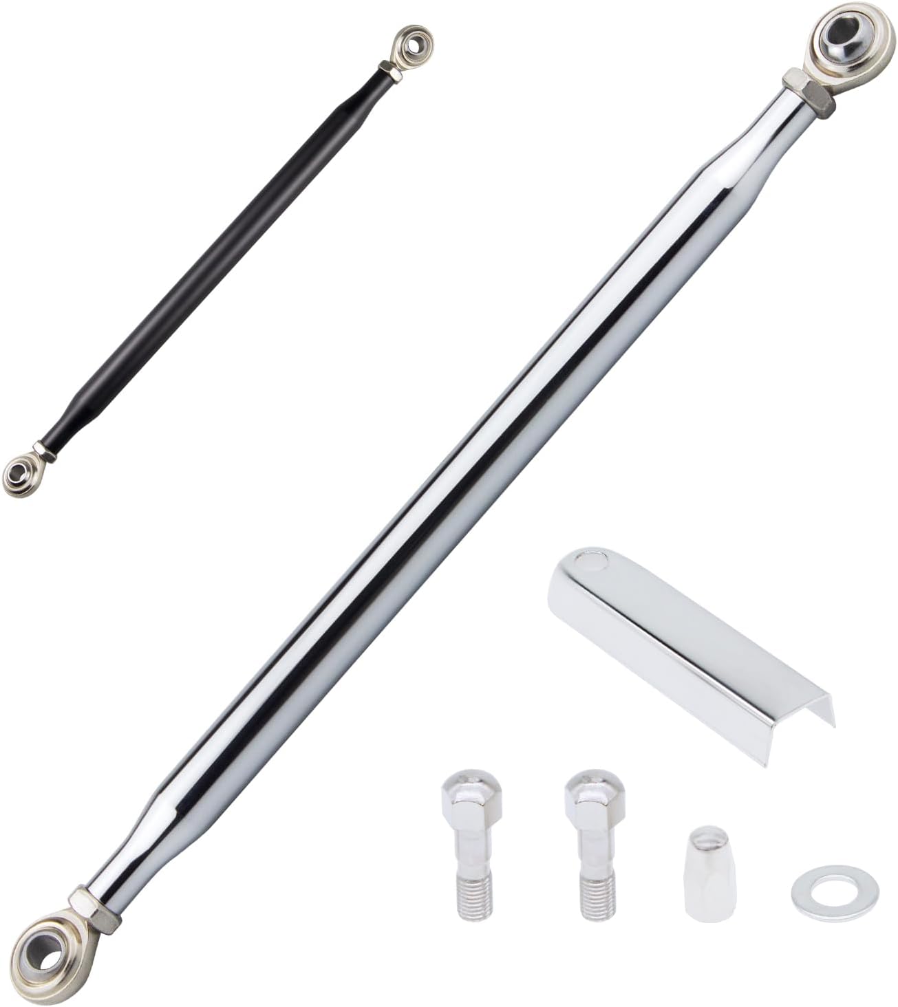 Amazon.com: POWER JAMES Chrome Shift Linkage Rod Fits Harley Davidson ...
