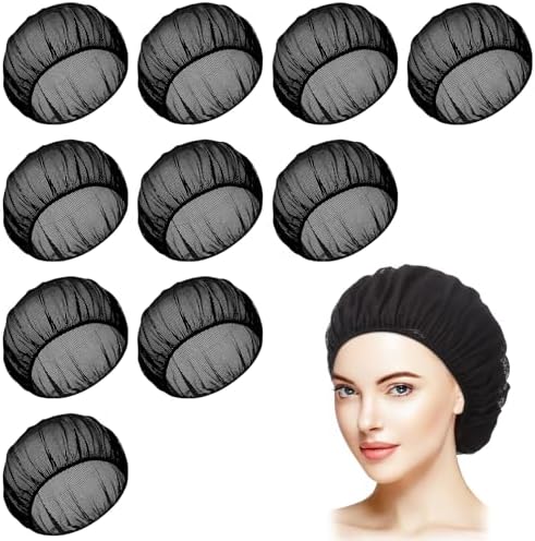 Amazon.com: XLSXEXCL 10 Pcs Hair Net for Sleep, Mesh Hair Nets for ...