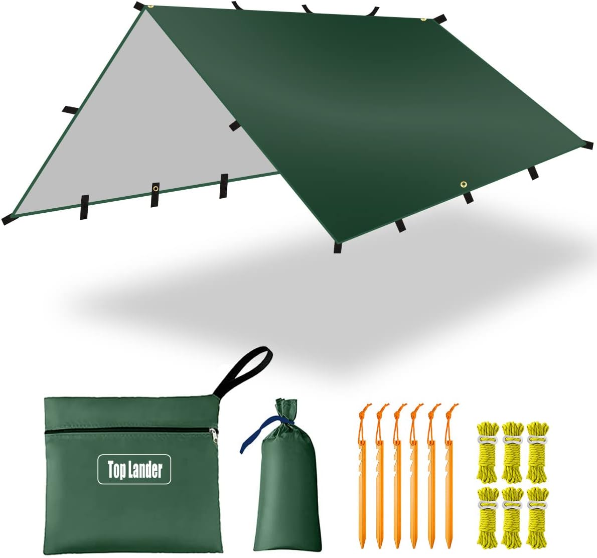 Pro Venture Waterproof Hammock Rain Fly [12ft x 9ft] - Portable Large ...
