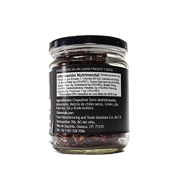 Chapulines al Adobo, Healthy Snacks, Marinated Grasshoppers from Oaxaca ...