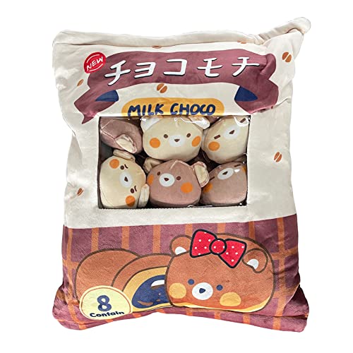 Snapklik.com : Cute Snack Pillow Stuffed Animal Pudding Decorative ...