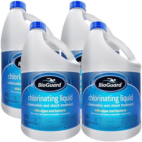 Amazon.com : Liquid Pool Shock - Sodium Hypochlorite 12.5 Percent ...