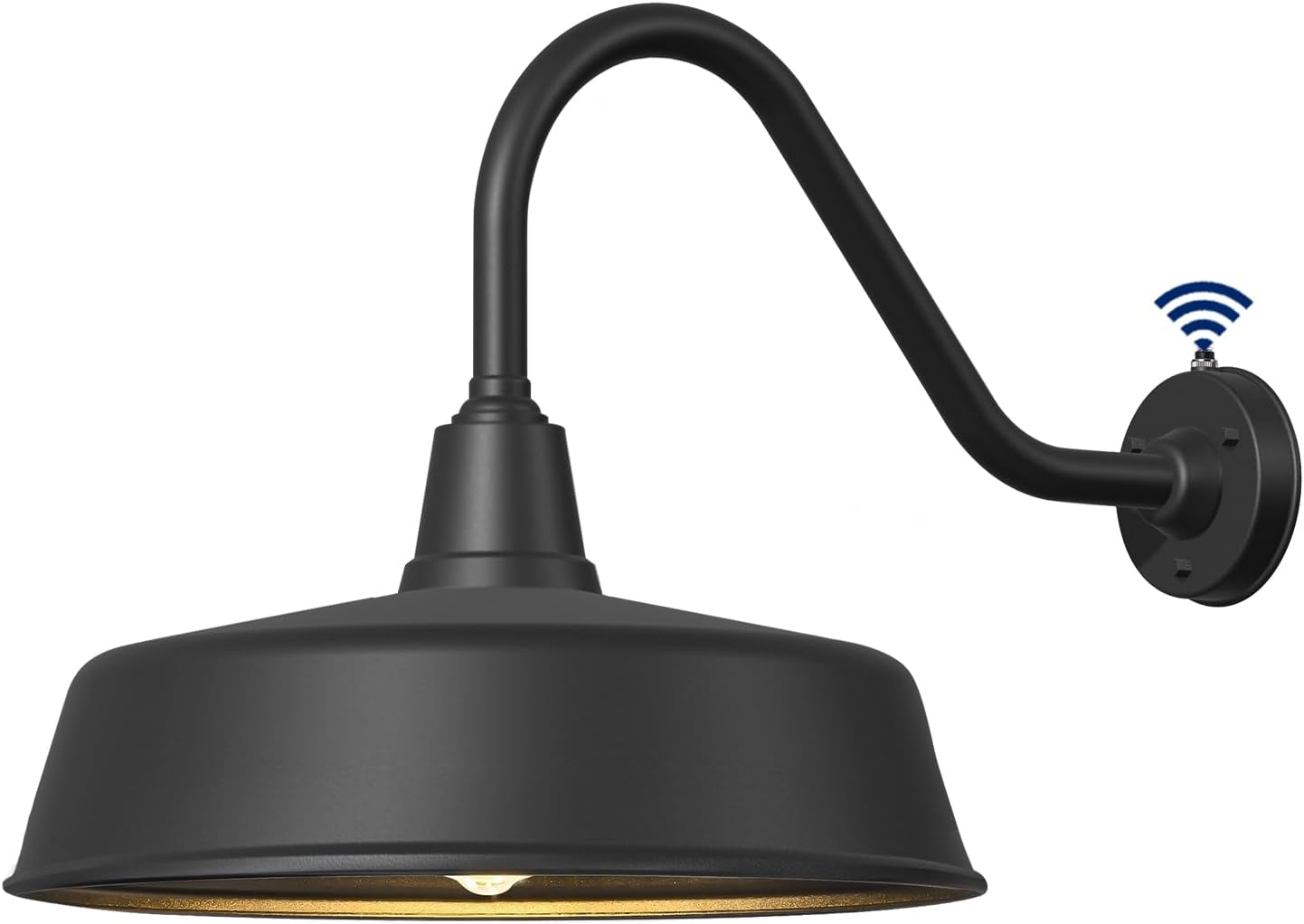 Ytzlvw 24" Large Outdoor Gooseneck Barn Light Dusk to Dawn, Extended ...