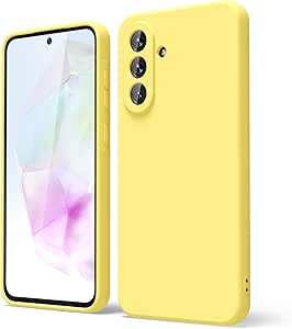 Amazon.com: oakxco for Samsung Galaxy A36 5G Case Silicone, Thin Slim Grip Soft Rubber Gel ...