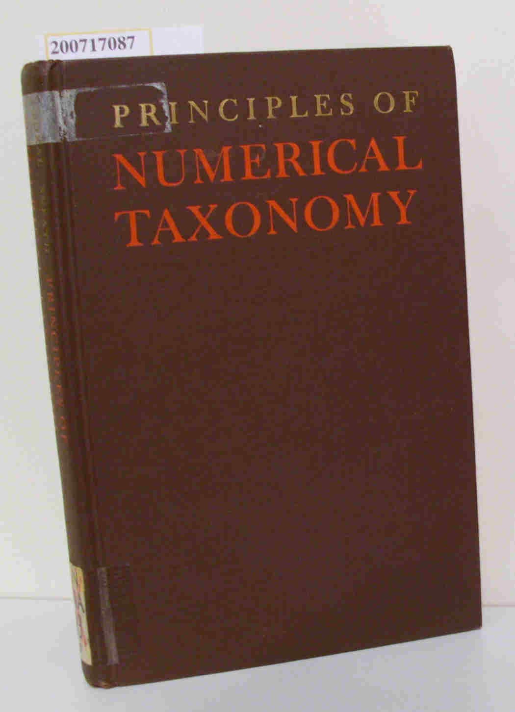 Buy Principles of Numerical Taxonomy (Books in Biology S.) Book Online ...