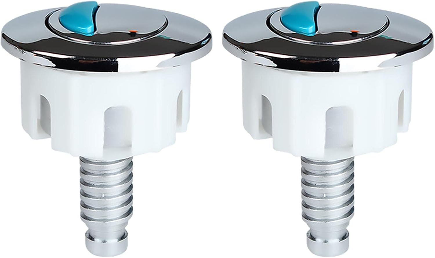selanedino 2 Pack Toilet Flush Buttons Replacement, 33mm Hole ...