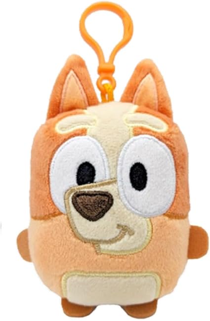 Amazon.com: Bluey Mini Plush, Bingo 4.75 Inch Tall Plush Toys with Clip ...