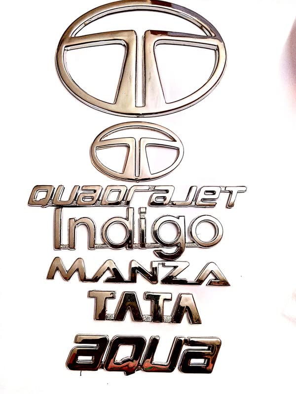 MVKS CAR Badge Emblem Monogram Logo Decal Wrap Sticker 3D Symbol ...