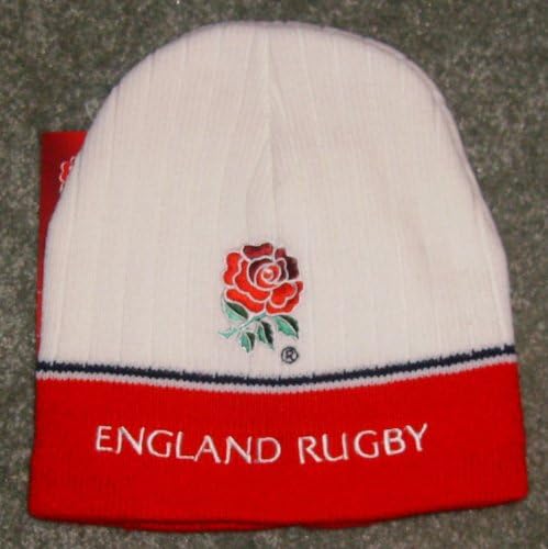 Amazon.com: England Rugby Fleece Lined Beenie/Winter Hat - Official ...