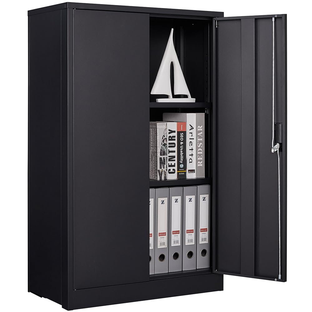 Amazon.com: Anwick Metal Storage Cabinet with Locking Doors,Lockable ...