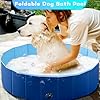 Amazon.com: StarOcean Foldable Dog Pool, Kiddie Pool Hard Plastic Pool ...