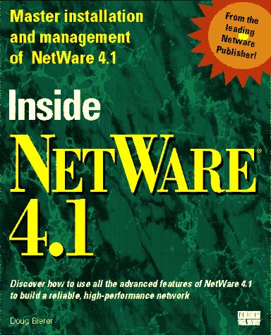 Inside Netware 4.1 (Inside Series): Doug Bierer: 9781562052911: Amazon.com: Books
