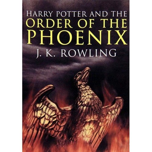 Harry Potter and The Order of The Phoenix (Adult edition): J.K. Rowling ...