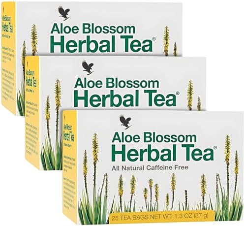 Amazon.com : Forever Living - Aloe Blossom Herbal Tea - Caffeine-Free ...