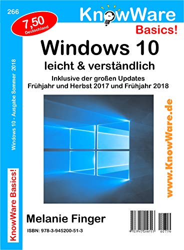 KnowWare Windows 10 leicht & verständlich : Melanie Finger, Quadratur Verlag UG: Amazon.de: Bücher