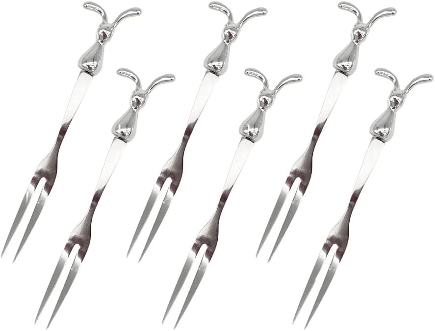 Amazon.com: Snamonkia Appetizer Small Forks Set of 12, 5.4 Inches ...