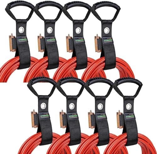 Amazon.com: AUTOSwpozo 8 Pack E-Track Extension Cord Organizer, Storage ...