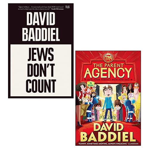 David Baddiel 2 Books Collection Set (The Parent Agency, Jews Don’t ...