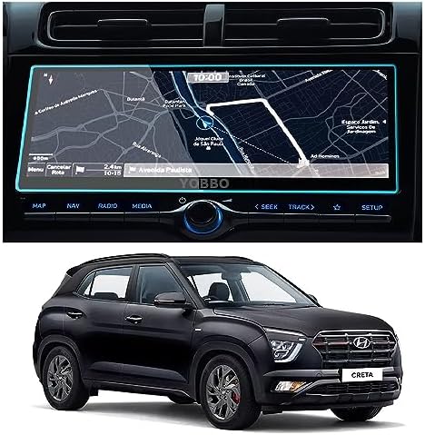 Yobbo 9H Car Display Touch Screen Protector Guard, Unbreakable, Anti ...