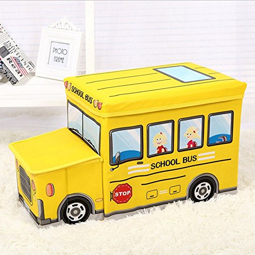 Storage Box for Children's Toys Cartoon Fire Engine Storage Box ...