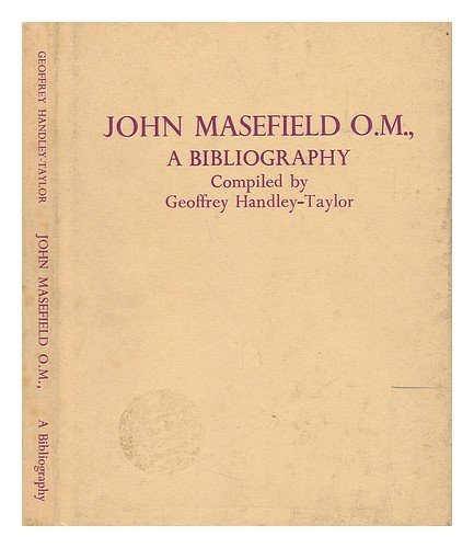 John Masefield: Geoffrey Handley-Taylor: Amazon.com: Books