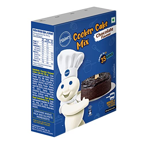 Pillsbury Cooker Cake Mix, Choco, 159g /182g (Weight May Vary) - Price ...