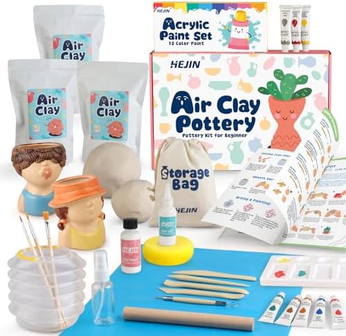 Amazon.com: Sculpd - The Original Pottery Starter Kit - Complete Air ...