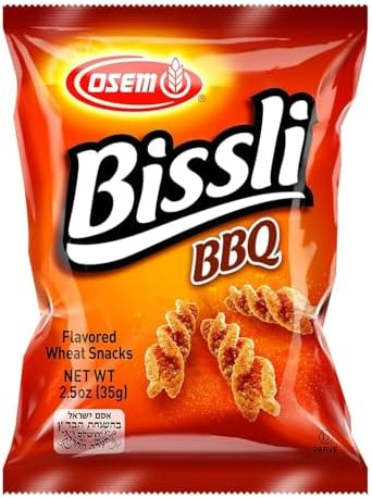 Amazon.com: Osem Bissli BBQ Flavored Crunchy Wheat Snack -No Food ...