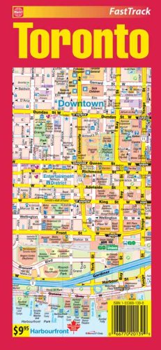 Toronto Fast Track Laminated Map: Brian Heiler, MapArt, MapArt ...
