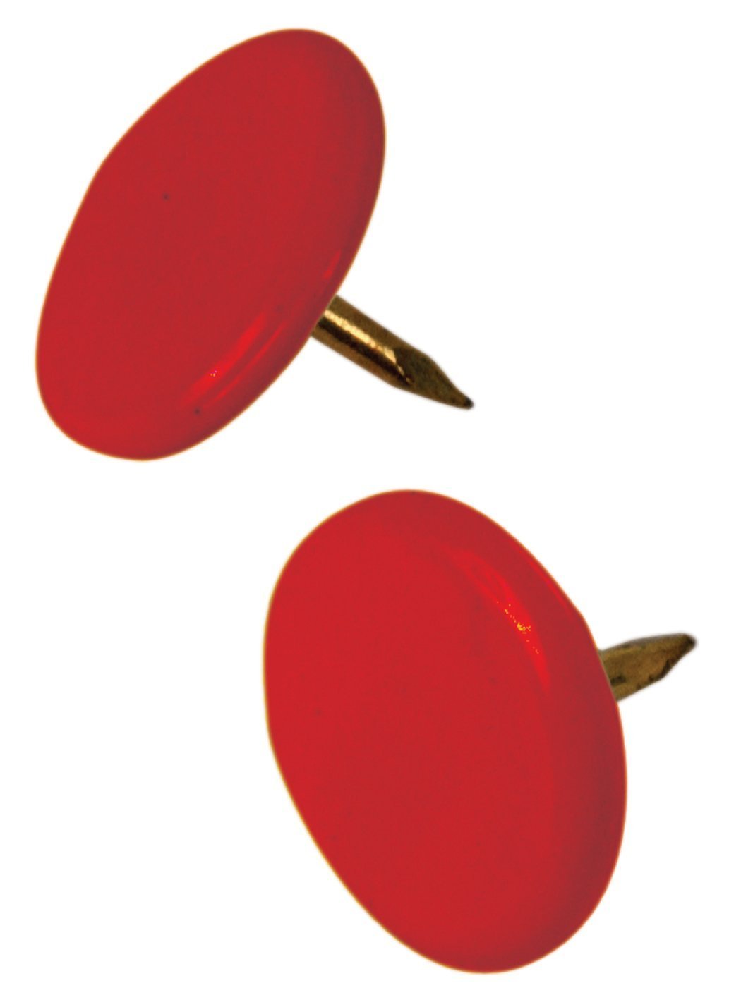 Hillman Thumb Tacks 3/8 " 5/16 " Steel Red Polybox - Amazon.com