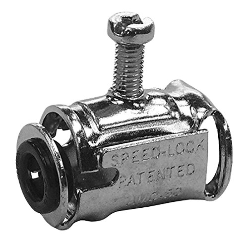 O-Z/Gedney AMC-5075 Speed-Lock Box Connector, 1/2" Knockout (3/4 ...