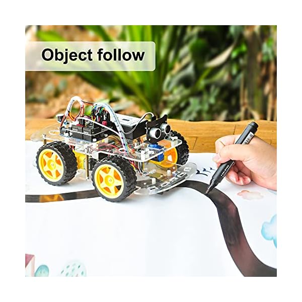 Osoyoo Robot Car Starter Kit For Arduino Uno Stem Remote Control App