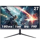 Amazon.com: INFIEVO Gaming Monitor 23.8 Inch FHD 1080P Computer Monitor ...
