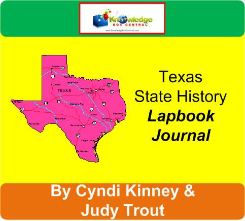Texas State History Lapbook Journal - CD: Cyndi Kinney: 9781616254247 ...