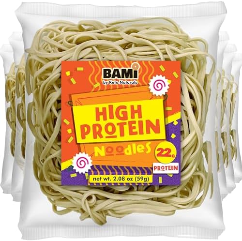 Amazon.com : High Protein Ramen noodles 6-packs 22g protein noodles low ...