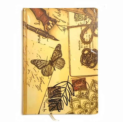 Ayush Paper Ruled A5 Hard Cover Journaling Book | 100 Pages | 5.8” X 8. ...