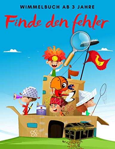 Finde den Fehler: Wimmelbuch ab 3 jahre, Fehlersuchbilder für kinder ...