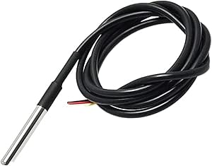 Amazon.co.jp: 10 PCS Temperature Sensor DS1820 Stainless Steel ...