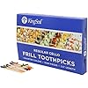 Amazon.com | 2000 Count | KingSeal Regular Sandwich Frill Toothpicks ...