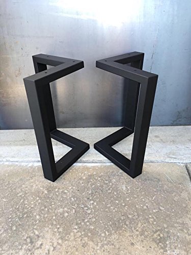 Amazon.com: L shape metal legs, metal table legs set of 2, coffee table ...