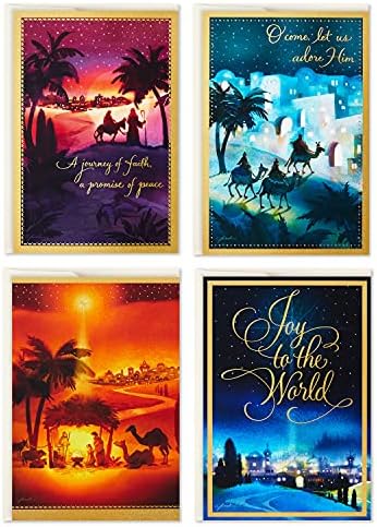 Hallmark Religious Boxed Christmas Cards Assortment, Nativity (40 Cards ...