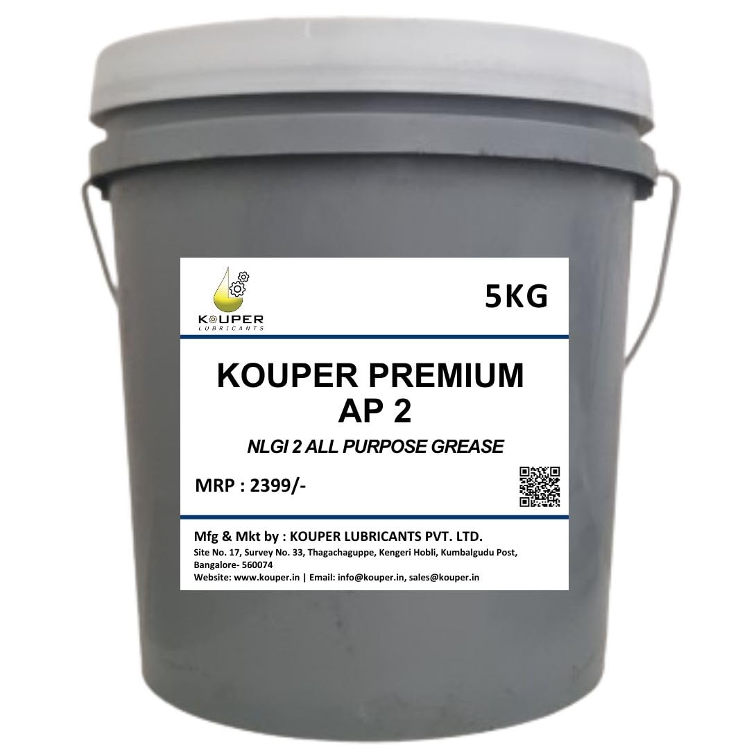 KOUPER PREMIUM AP2 NLGI2 All Purpose Automotive Grease (Pack of 1, 5KG ...