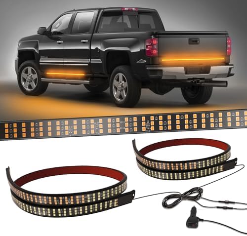 Amazon.com: 1797 Tailgate Light Bar LED Strobe Light Strip for Trucks ...