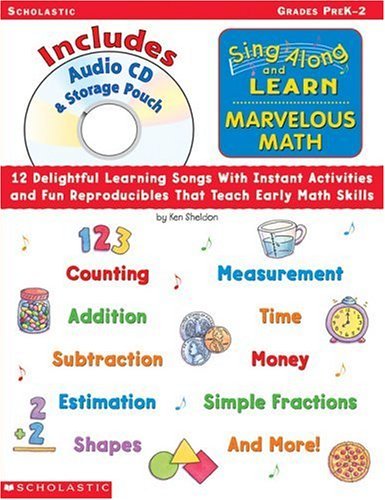 Sing Along and Learn: Marvelous Math (with Audio CD): 12 Delightful ...
