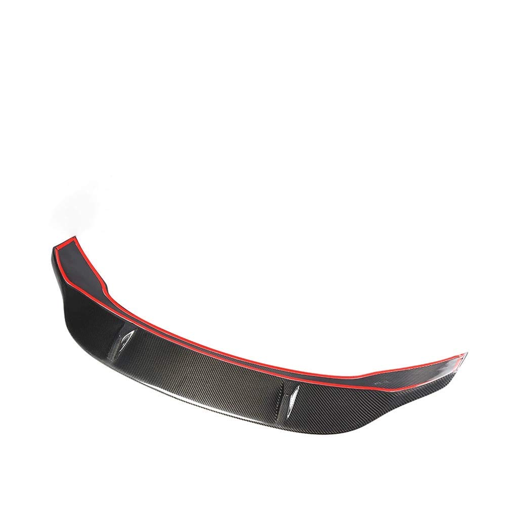Buy GODLV Car Carbon Fiber Rear Roof Spoiler, for Mercedes-Benz CLA ...