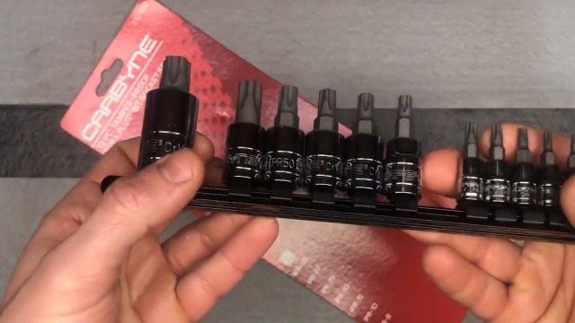 Watch Unboxing - CARBYNE Tools Torx Plus Bit Socket Set 13 Pcs on ...