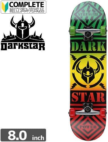 Amazon | ダークスター DARKSTAR スケボー コンプリート BLUNT RASTA COMPLETE8.0 x 31 NO78 ...