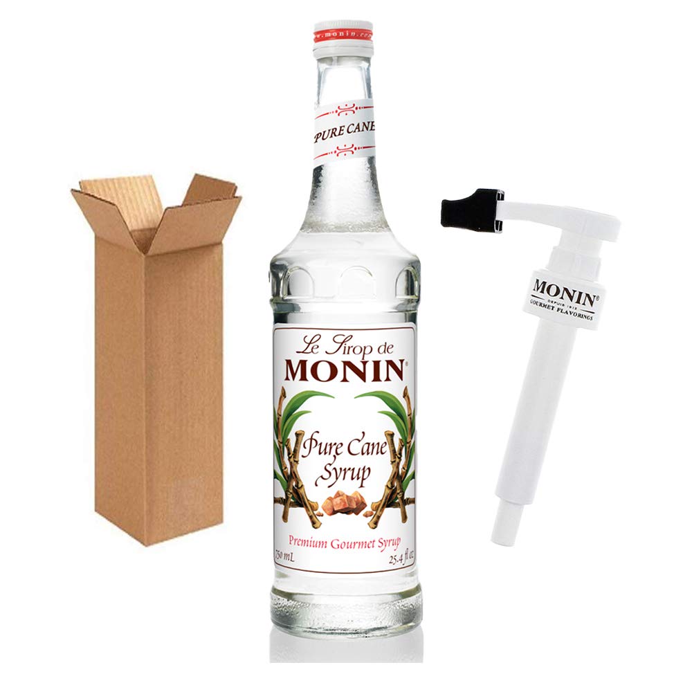 Amazon.com: Monin - Pure Cane Syrup with Monin BPA Free Pump, Boxed ...