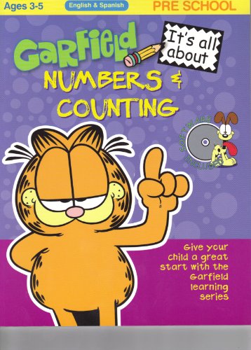 Garfield Preschool Numbers Bi-Lingual (English and Spanish ) : Mike P ...